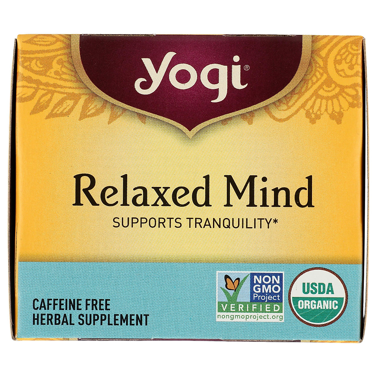 Yogi Tea, Relaxed Mind, 16 Count, Packaging May Vary