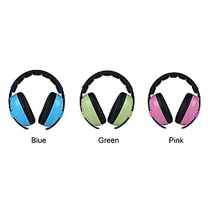 Noise Cancelling Headphones for Kids, Kids Noise Reduction Earmuffs Sound Blocking Kids Hearing Protection Earmuffs for Toddlers & Children Age 0-5 Years (Blue)