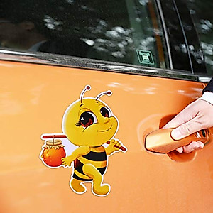 EXCEART 3 pcs Bees Cutouts Stickers Bulletin Board Bumblebee Cutouts Bumblebee Classroom Decor Stickers for Classroom Decorations