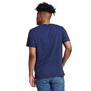 Russell Athletic mens Performance Cotton Short Sleeve T-Shirt, navy, 4XL