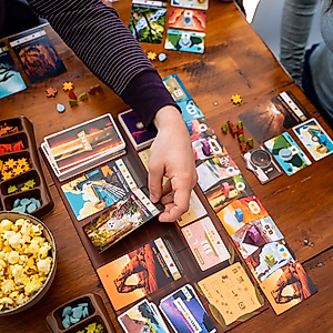 Keymaster Games Parks | Beautiful Strategy Game for Families, Adults, Kids or Solo | Explore Nature and The Outdoors by Hiking The US National Parks on Game Night | 1-5 Players | Ages 10+