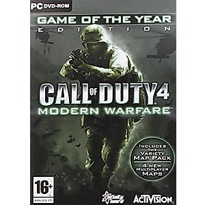 Activision CALL OF DUTY 4 MODERN WARFARE GOTY ED.