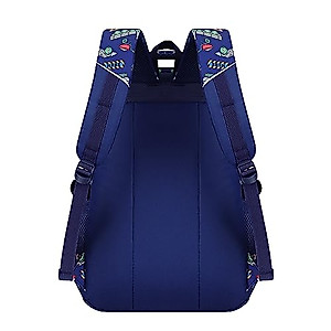 MYGOO Kids Backpack for Girls | Educational Backpack for Youngster | Euclid Collection | 17" tall | Flower Pink