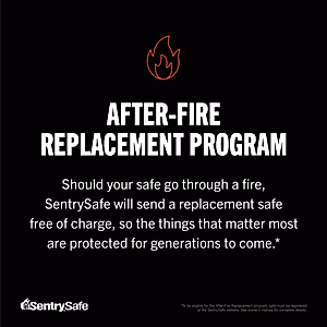 SentrySafe Fireproof Safe Box with Key Lock, Safe for Files and Documents, 0.61 Cubic Feet, 13.6 x 15.3 x 12.1 inches, 1170