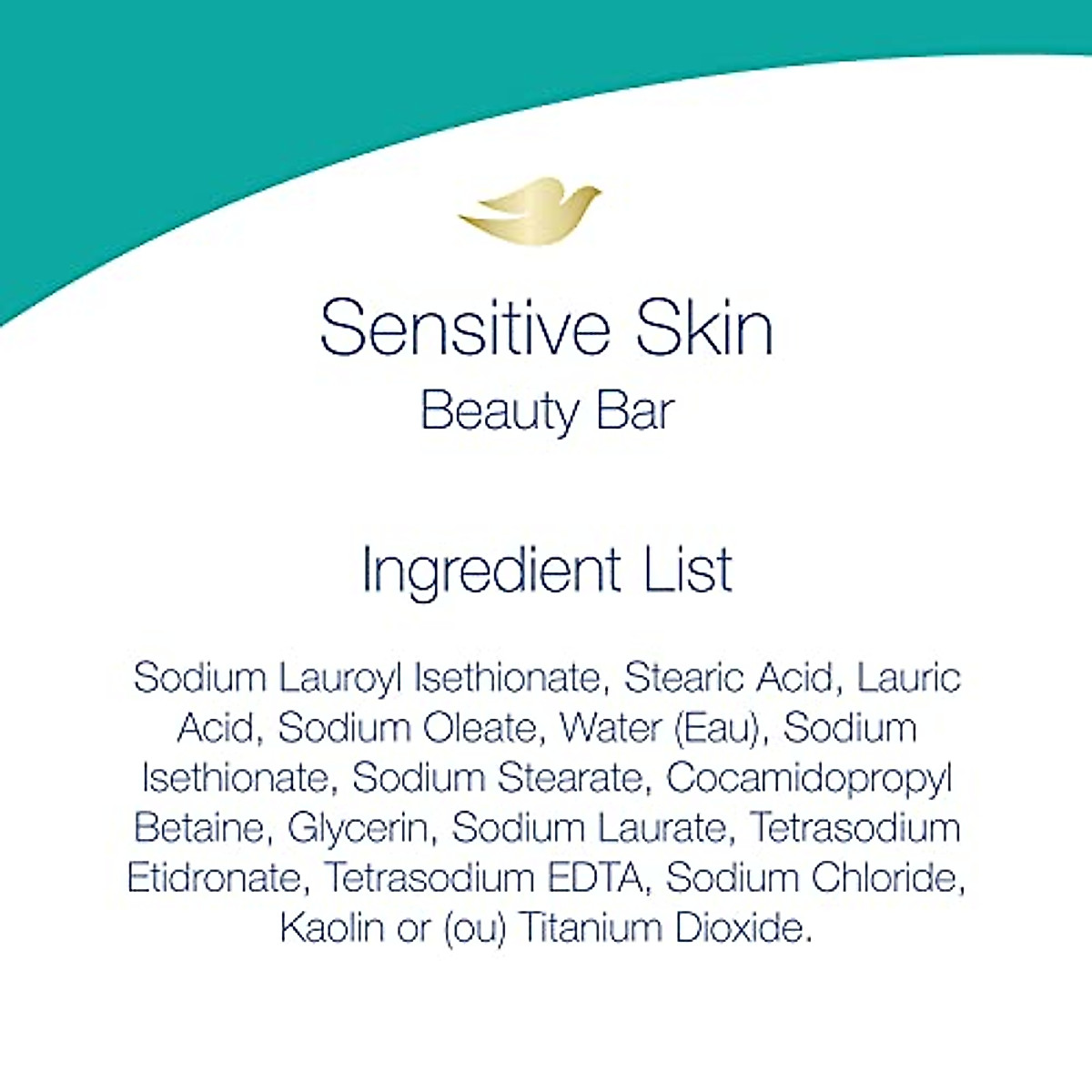 Dove Beauty Bar More Moisturizing Than Bar Soap for Softer Skin, Fragrance Free, Hypoallergenic Sensitive Skin With Gentle Cleanser 3.75 oz, 4 Bars(Pack of 1)