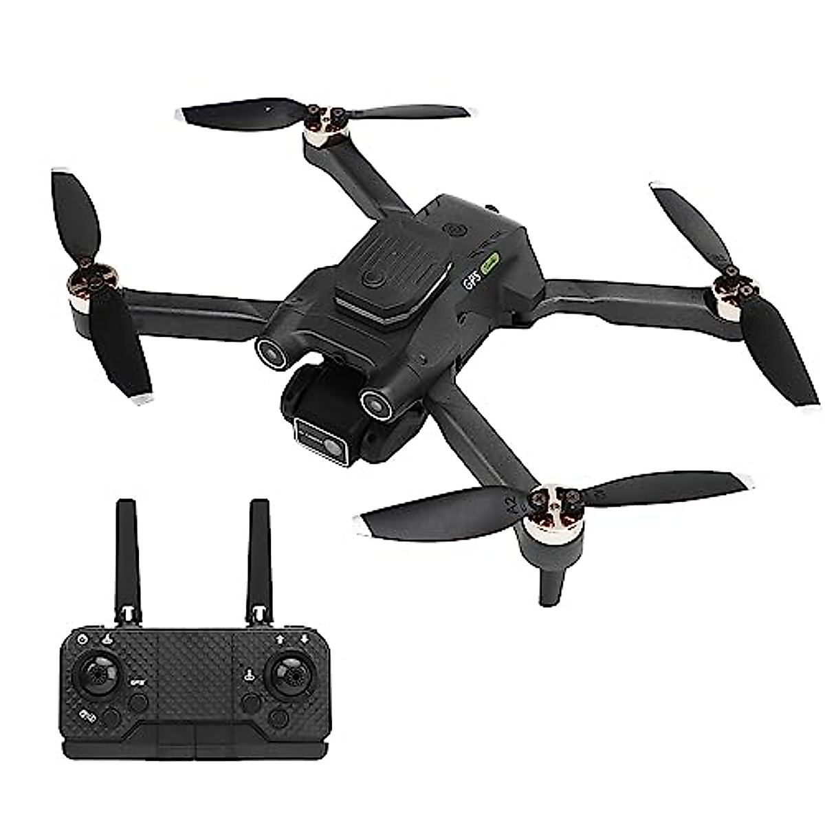 RC Drone, 3.7V 1800mAh 4 Channel RC Mini Drone One Key Take Off Foldable for Work (2.4G 4K)