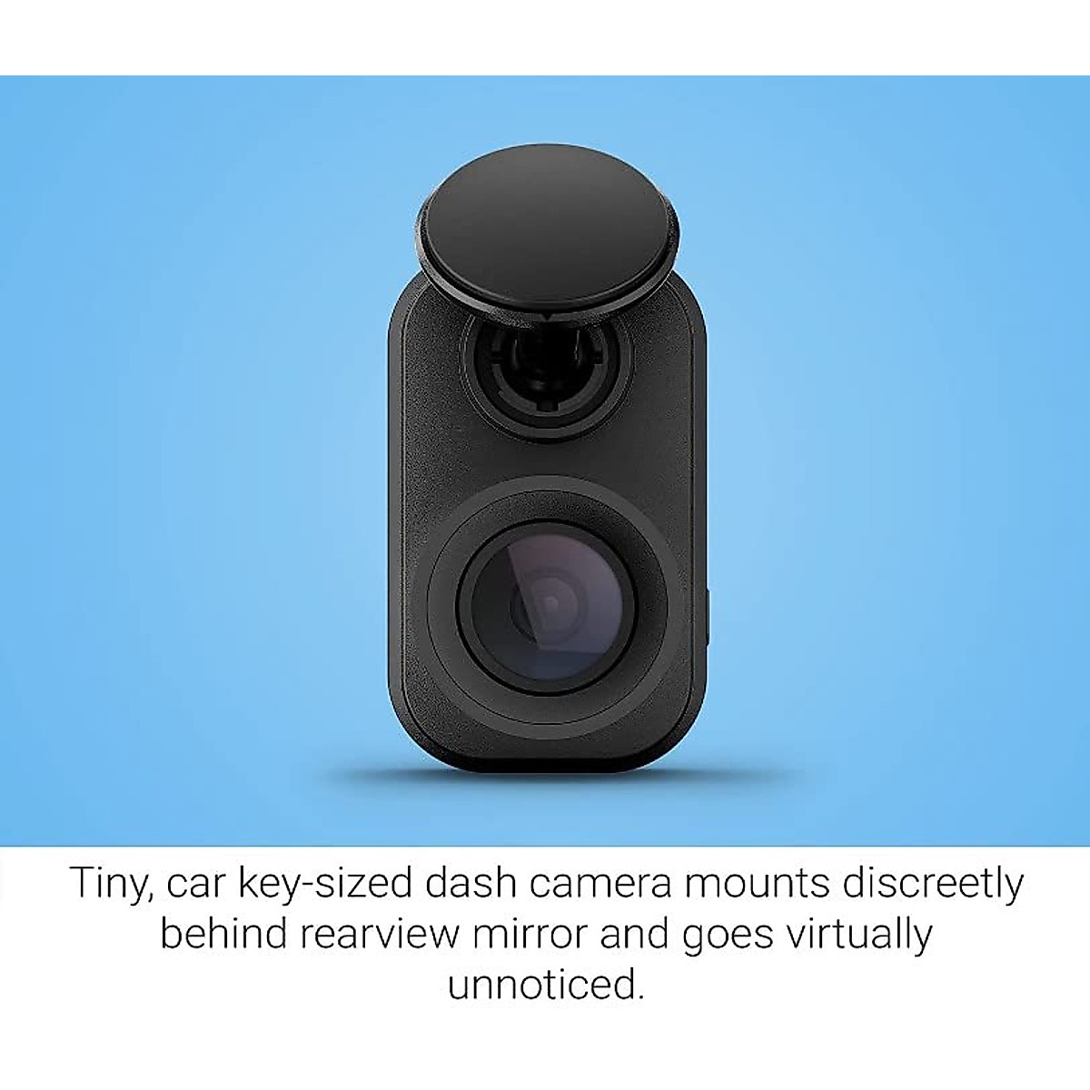 Garmin Dash Cam Mini 2, 1080p, 140-degree FOV, Incident Detection Recording (International Version) and 16GB SD Card Included, Black