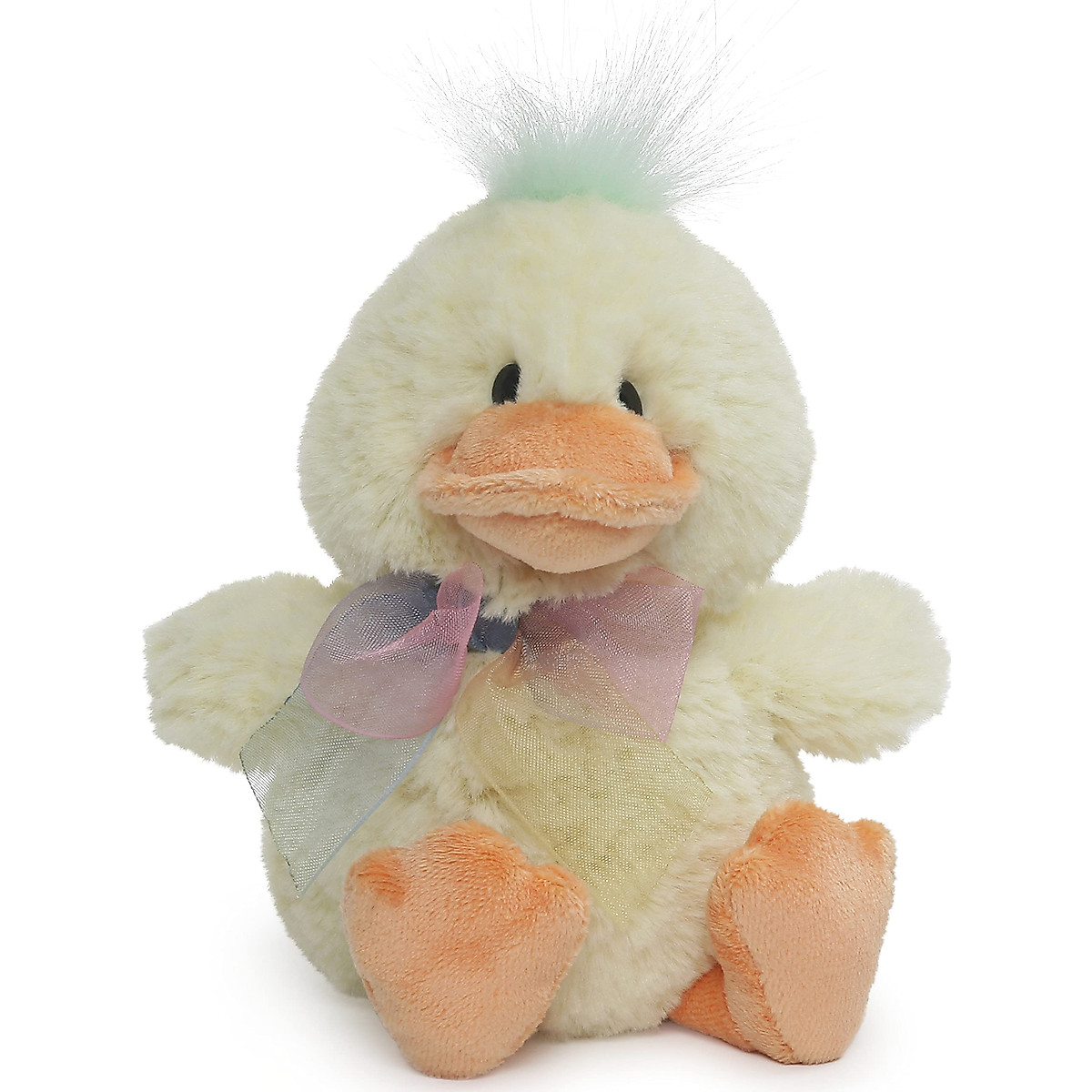 GUND Quacklin Easter Duck Stuffed Animal, Styles May Vary, 7.5”