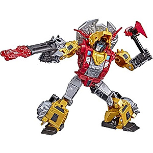 Transformers Bumblebee Cyberverse Adventures Toys Deluxe Class Dinobot Slug Action Figure, Blaster Fire Fury Action Attack, 5-inch