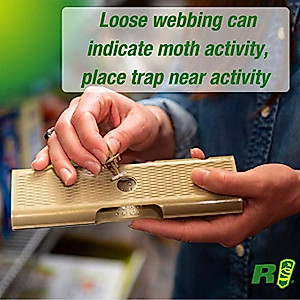 RESCUE! Pantry & Birdseed Moth Traps with Pheromone Lure - 2 Traps