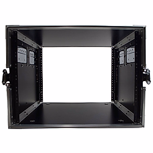 Harmony Audio HC8UAD DJ Flight Amp 8U Rack Space Road Travel Amplifier Case