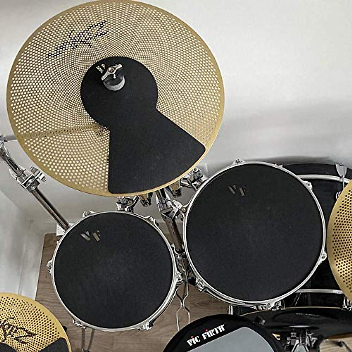 Vic Firth Drum Mute Prepack with Mutes Sized 12, 13, 14, 16, 22", Hi-Hat & 2 Cymbal Mutes