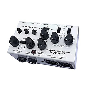 LYR Guitar effect pedal Electric guitar audio workstation Professional effect pedal White True Bypass, 11.5 * 6.5 * 6.3 CM, XBH