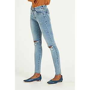 Dear John10 High Rise Pixie Skinny in Velez DPM12A457VLZ (33) Blue