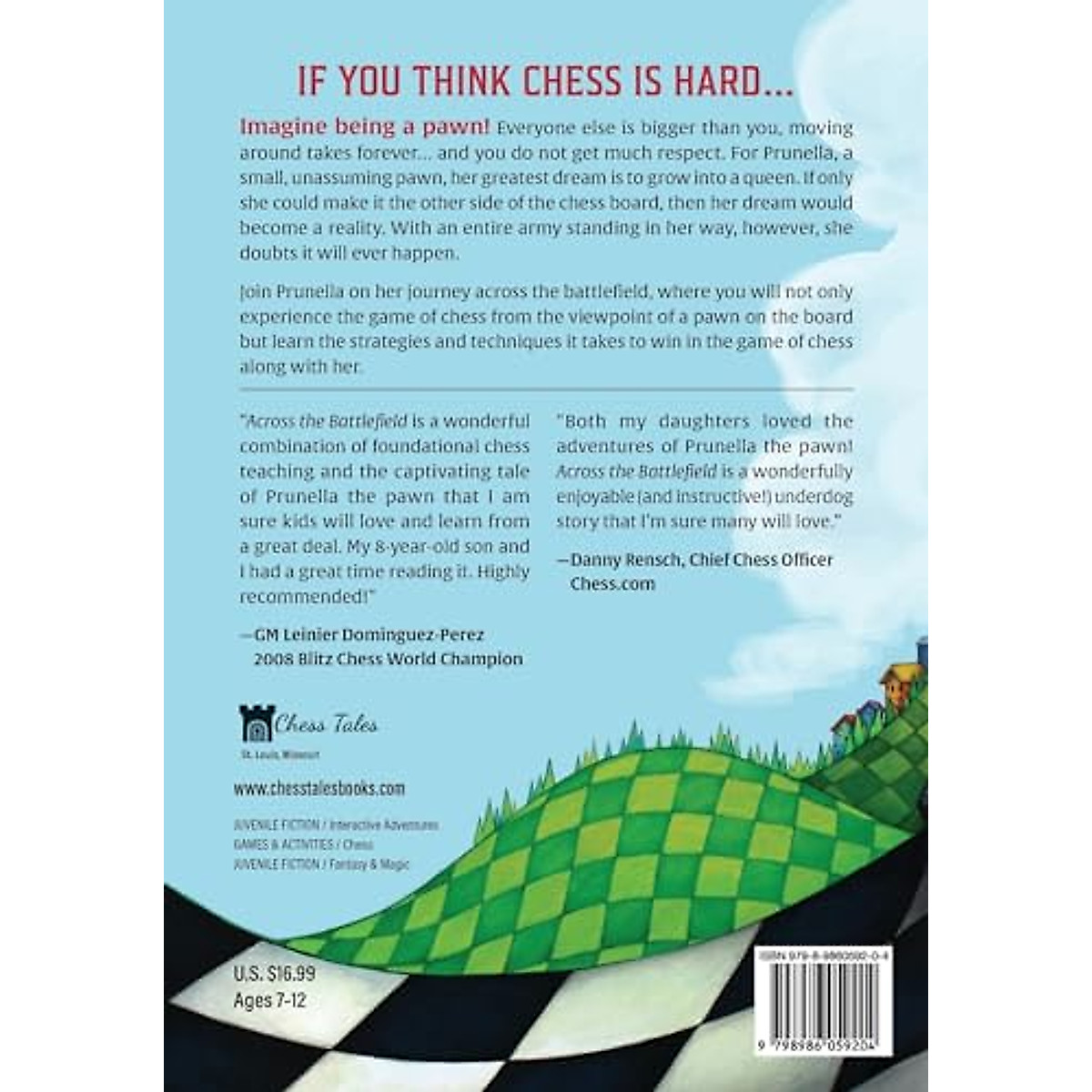 Across the Battlefield - A Pawn's Journey: A Fun Way to Learn Chess