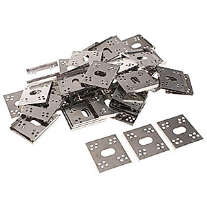 Baosity 50PCS/Pack Solar Panel Grounding Washer/Gasket Fits Photovoltaic