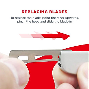 Feather Artist Club Wine SS Folding Handle Razor