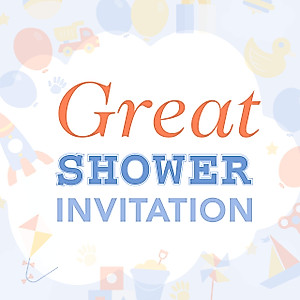 Greeting Pen Personalized Pens- Baby Coming Soon Shower Favor/Birth Announcement Rotating Message Pen - 25 Pack (P-BP-27-25)