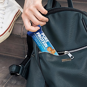 Pure Protein Bars, High Protein, Nutritious Snacks to Support Energy, Low Sugar, Gluten-free, Chocolate Mint Cookie,1.76oz, 6 Pack