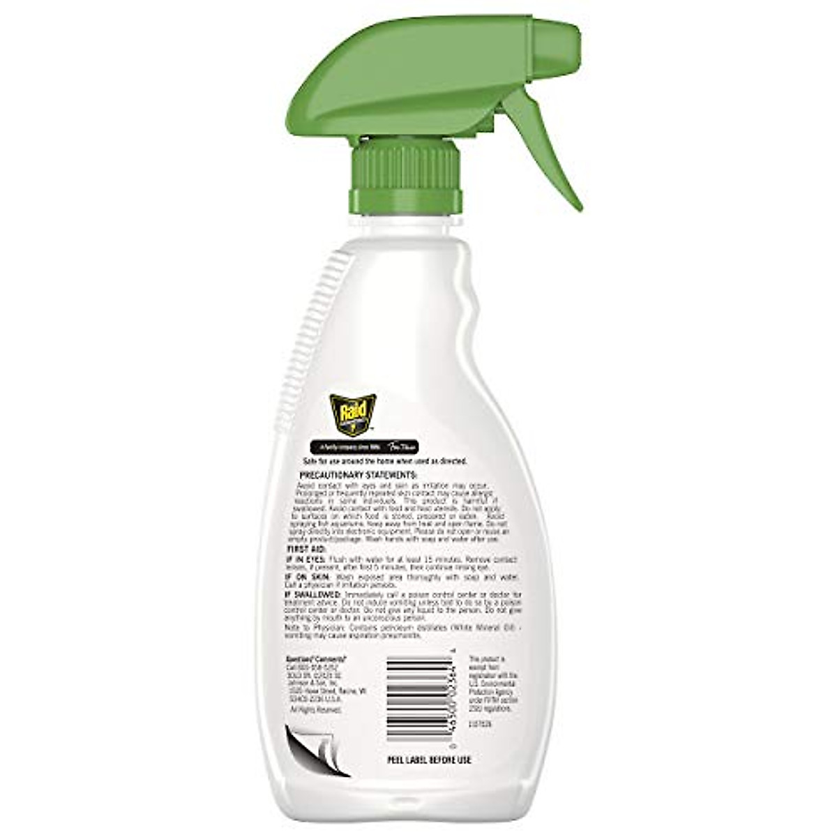 Raid Essentials Multi-Insect Killer Spray Bottle, Child & Pet Safe, for Indoor Use, 12 oz