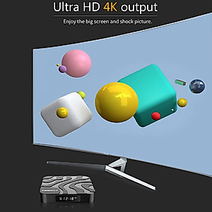 Android TV Box 12.0, T95 MAX Android Box 4GB RAM 32GB ROM with Allwinner H618 Quadcore Smart TV Box, 2.4GHz/5GHz Dual WiFi 3D 6K Streaming Media Player