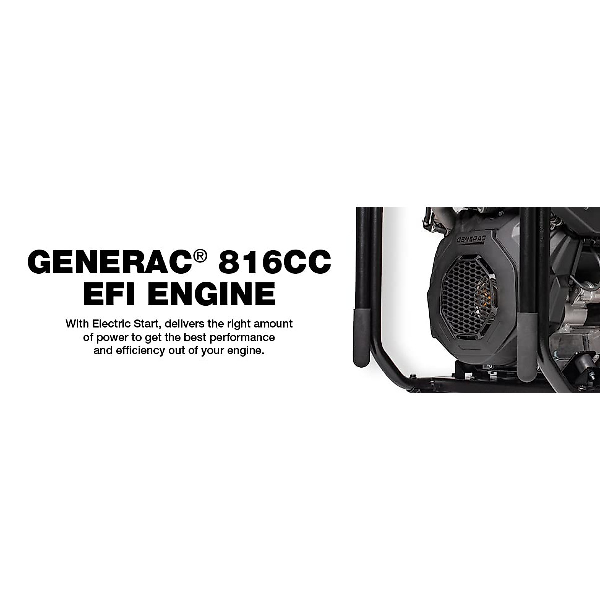 Generac 7705 GP15500EFI 15,500-Watt Gas-Powered Electric-Start Portable Generator with Cosense & EFI Engine, Transfer Switch Compatible