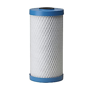 Pentair Pentek ChlorPlus10BB Big Blue Carbon Water Filter, 10-Inch, Whole House Chloramine Reduction Carbon Replacement Cartridge, 10" x 4.5", 1 Micron