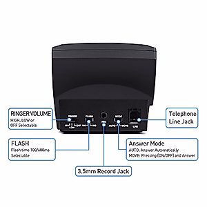 CALLANY Call Center Telephone with Noise Cancellation Headset (HT500)