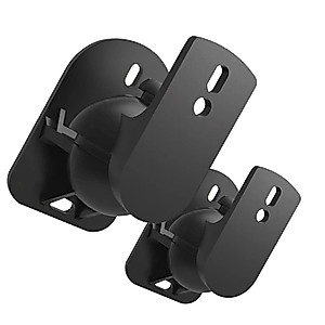 SOLUSTRE Speaker Stand Speaker Stand Heavy Duty Bookshelf Wall stand, suitable for surround sound speakers and satellite speakers Speaker Wall Mount Brackets Audio Accessories Audio Accessories