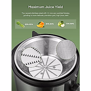 Juicer Machines Vegetable and Fruit, 800W Powerful Juilist Centrifugal Juicer Machines Easy to Clean with Brush, Dual Speeds Juice Extractor Machine with Large 3'' Feed Chute & Anti-Drip