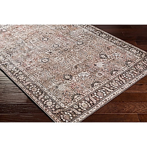 Artistic Weavers Aurear Printed Oriental Area Rug, 7'10" x 10'2", Taupe/Rose
