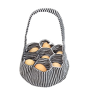 Multifunctional Eggs Collecting Bag Canvas Eggs Gathering Basket Perfect Gift For Home Farms And Gardening Enthusiasts Portable Eggs Basket