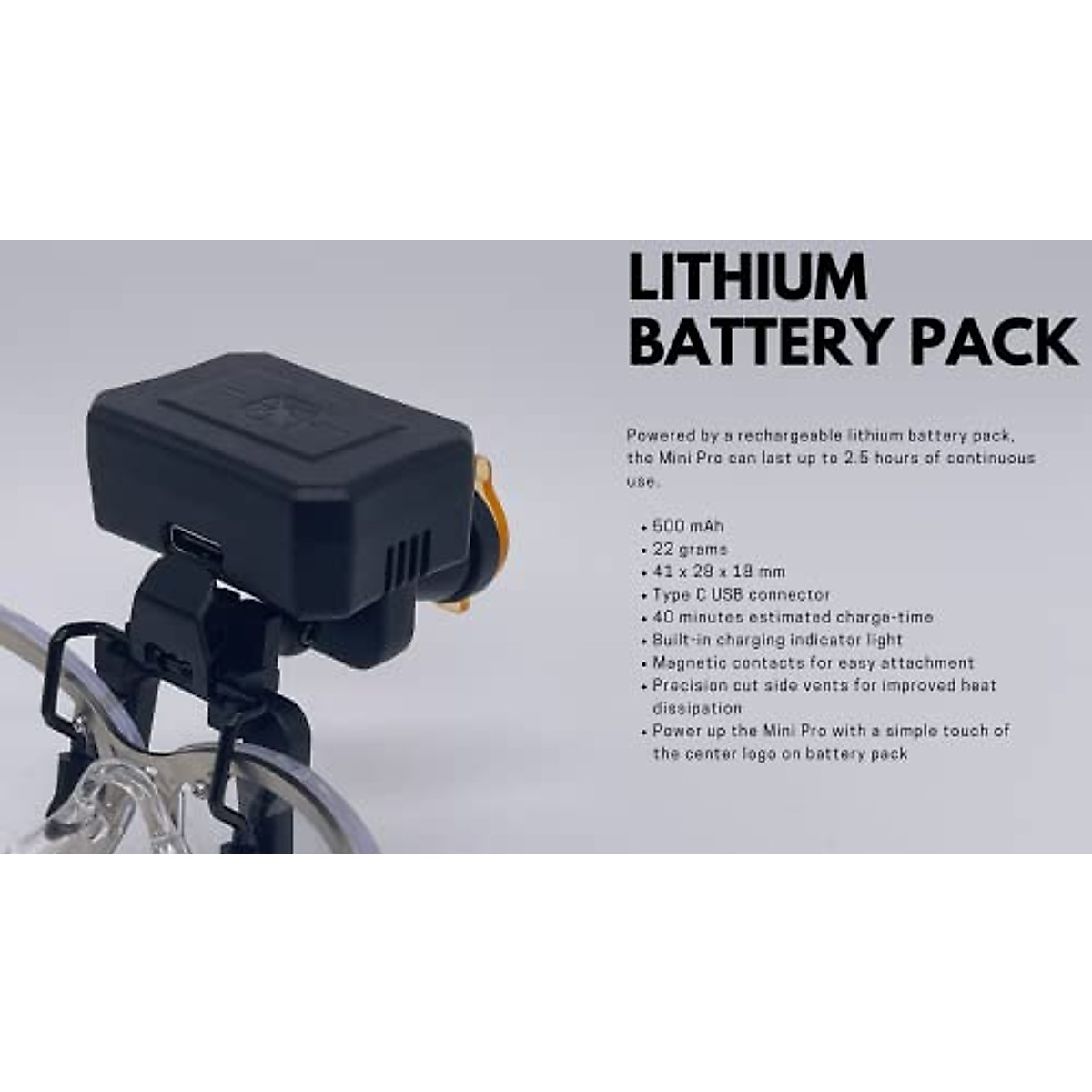 Novae Wireless Mini PRO | Dental & Surgical LED Loupe Headlight