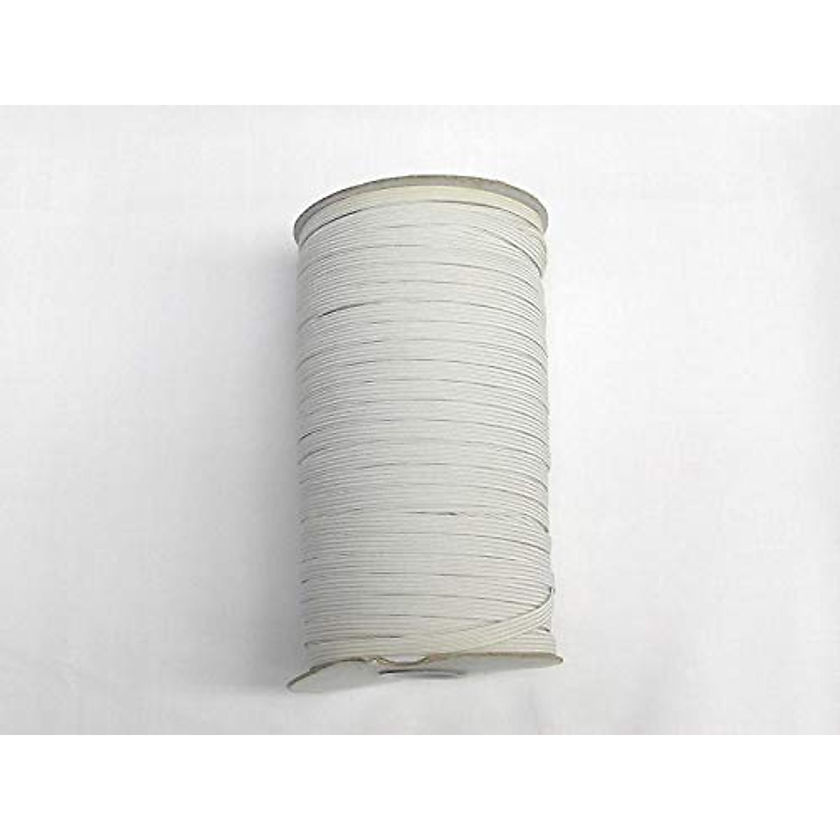 3/8" White Braided Elastic 10 Yard Bundle