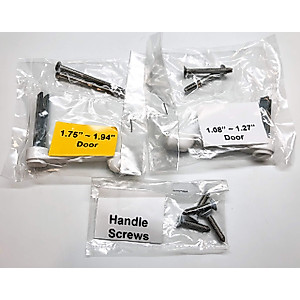 Interlock USA SBML Involute Sliding Patio Door Handle Set (White)