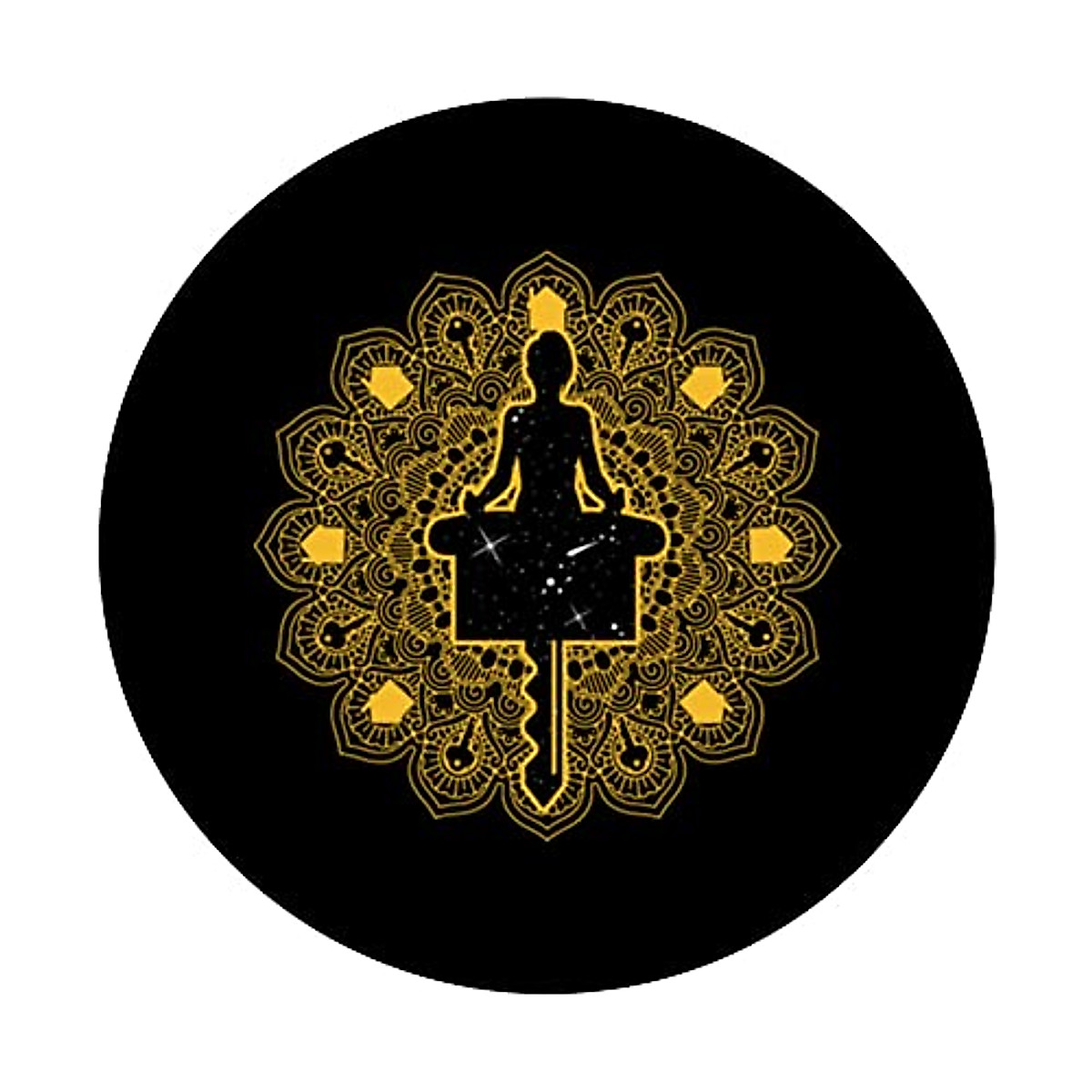 Real Estate Agent Yoga Key House Property Realtor Apartment PopSockets Swappable PopGrip