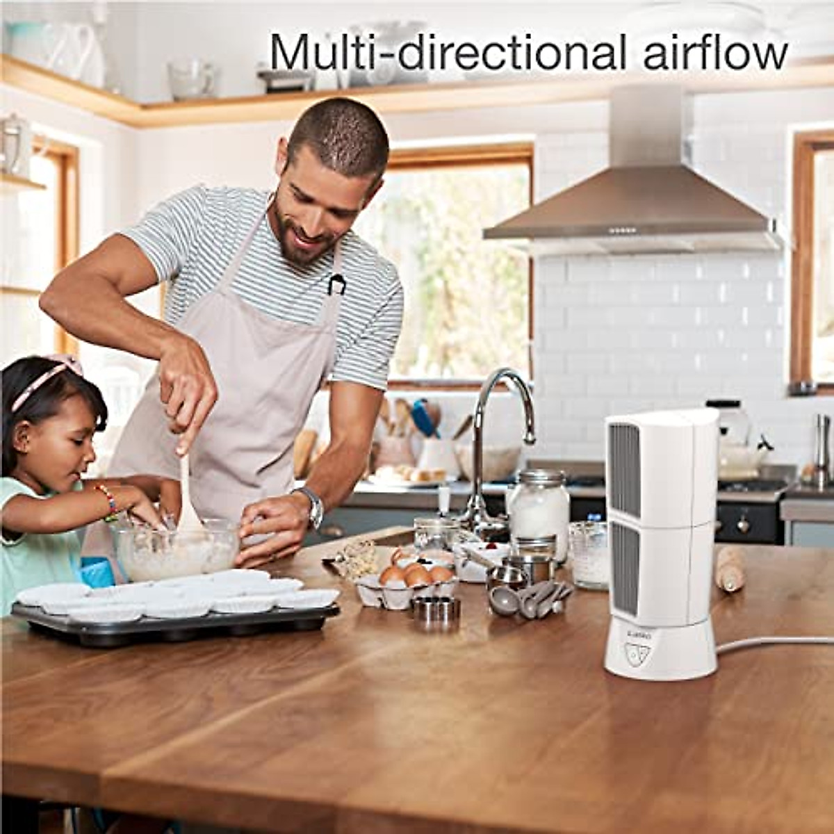 Lasko's Platinum Desktop Wind Tower (4917),White, Small