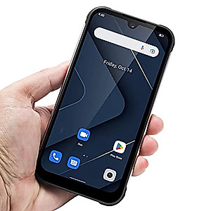 Smart Phone, 100‑240V for Android 12 System NFC 4G 3GB RAM 32GB ROM Mobile Phone for Outdoor (US Plug)