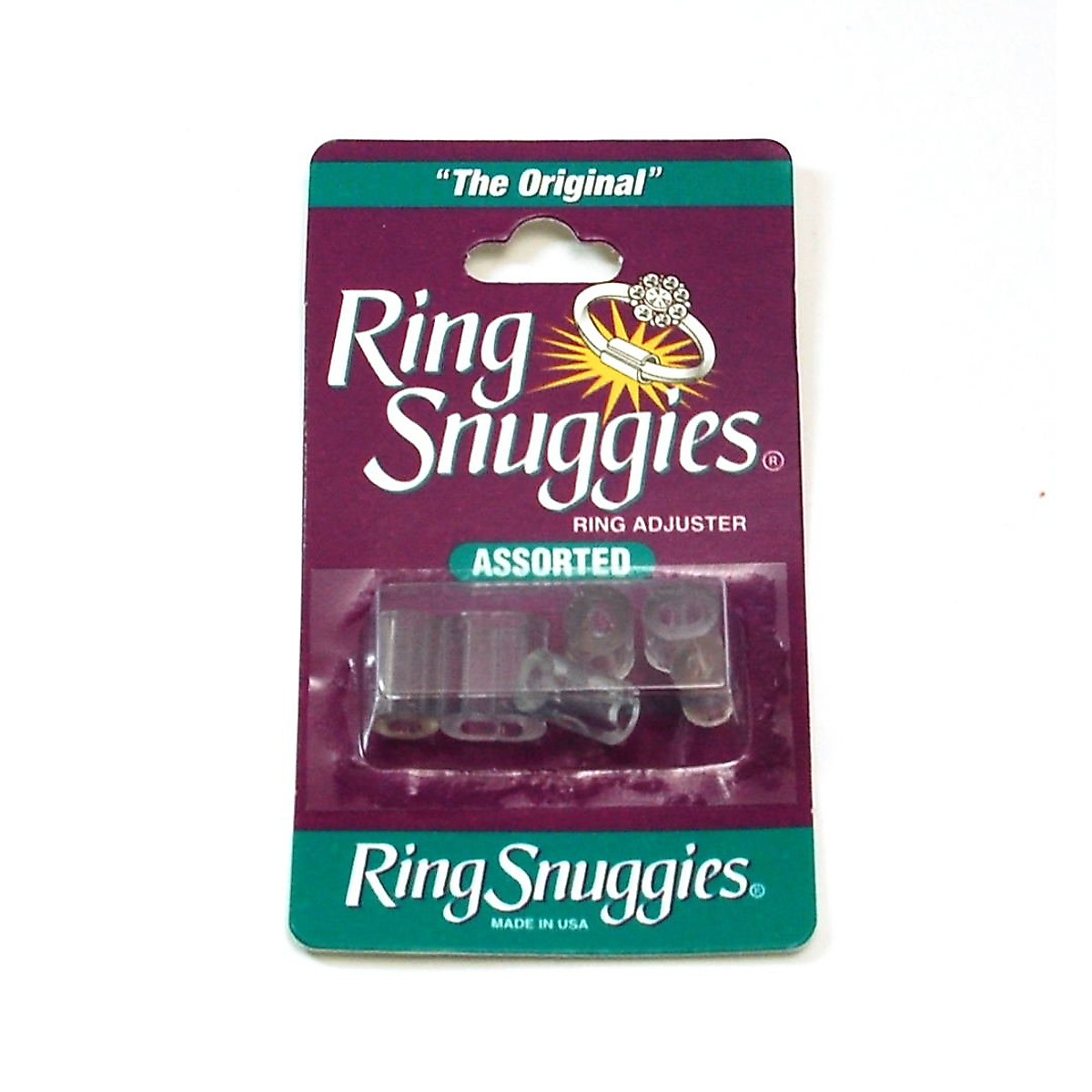 Ring Snuggies Ring Sizer or Assorted Sizes Adjuster Set of Six Per Pack