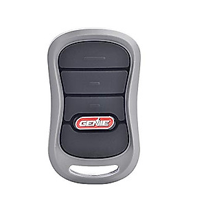 Genie authentic G3T-R 3-button Intellicode garage door opener remote with, works only on Genie openers, single pack