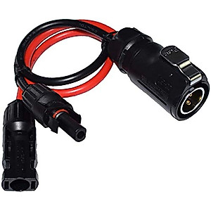 LIXIN 6.5ft 10AWG 2 Pin Power Industrial Circular Connector，for Furrion,Solar Panel Suitcase,Forrest River RV Ports