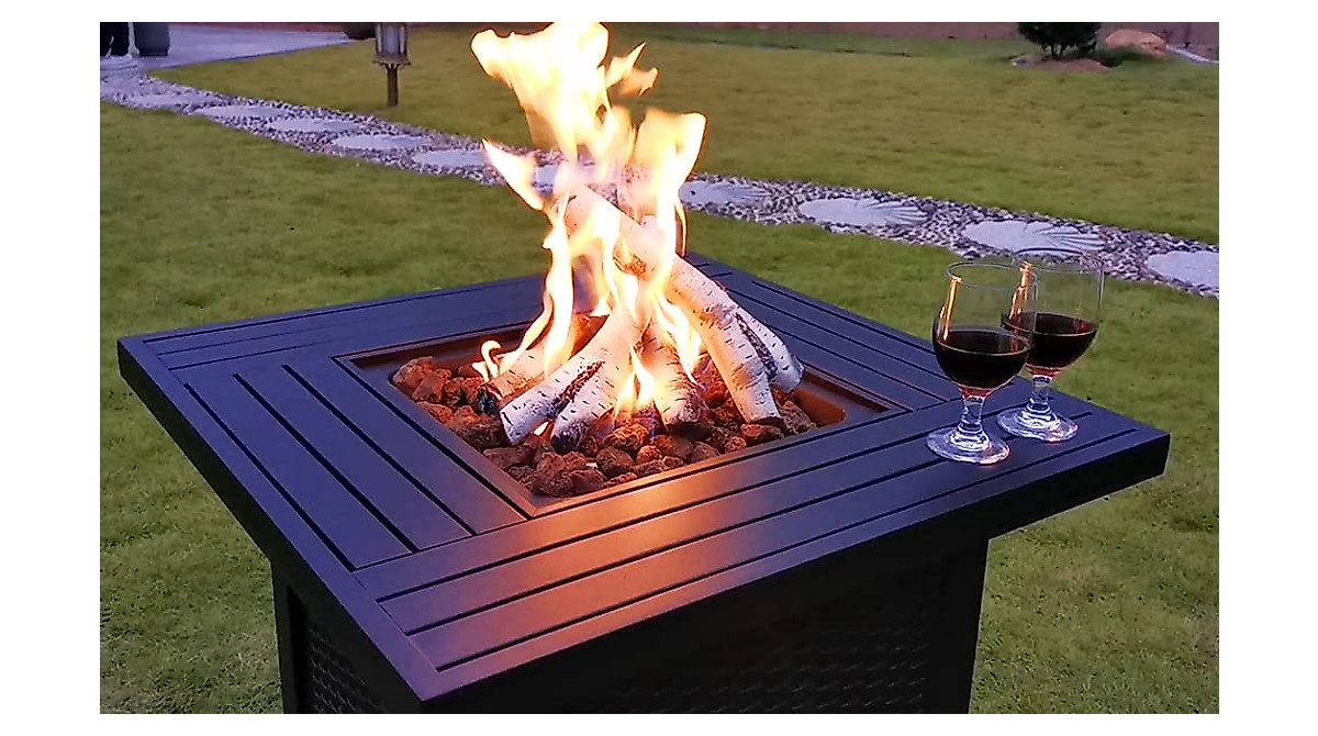 Uniflasy 18" Drop-in Fire Pit Pan Kit | 165k BTU Stainless Steel