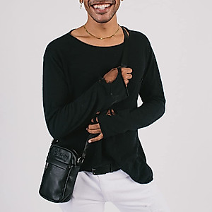 Disney Bag, Cross Body, Disney Signature Text Logo Embossed Black, Vegan Leather