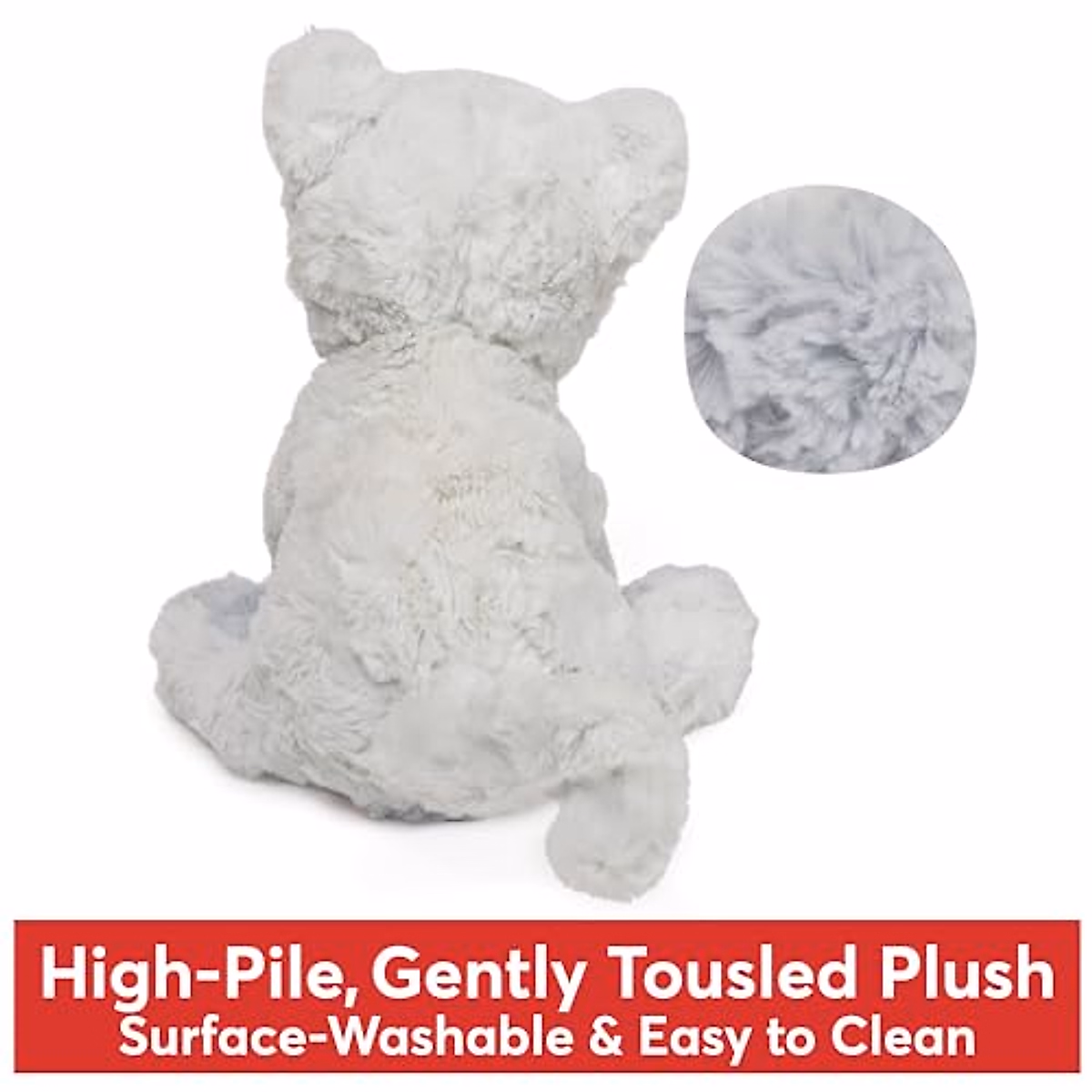 GUND Cozys Collection Kitty Cat Plush Soft Stuffed Animal for Ages 1 and Up, Blue, 10"