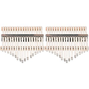 Milisten 2 Sets Thumb Piano Accessories Kalimba Assembly Thumb Piano Diy Accessories 17 Keys Thumb Piano Kalimba Diy Accessories Diy Kits 17-tone Diy Thumb Piano Pick Manual Metal