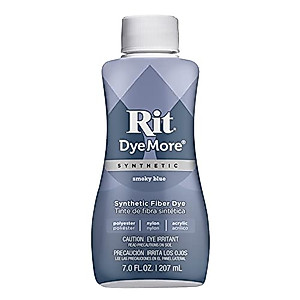 Rit Dye Liquid More Synthetic 7oz- Smoky Blue