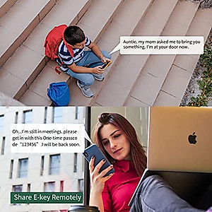 Door Locks with Keypads, JINJUNYE Digital Door Lock, keypad Door Knob 5-in-1 Keyless Entry Door Lock, Fingerprint, Smart Lock Handle for Home Office Apartment, Silver