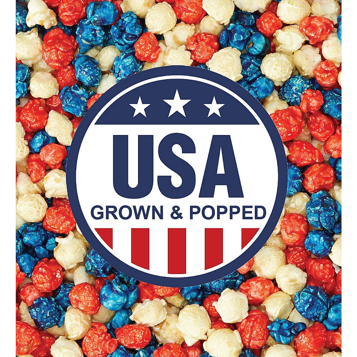 The Popcorn Factory Popcorn Gift Tin, Simply Red, 3.5 Gallons (Robust Cheddar, Butter, Caramel)