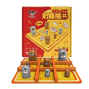 Totority Toe Game Toy, Kids Stacking Cup -Toe Board Game Fun Puzzle Game Toy for Party Desktop Checkers Stacking Puzzle Board Game