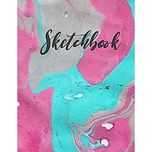 Sketchbook: Best Sketch Book with Blank White Paper for Drawing, Doodling, Painting, Writing, 120 Pages, 8.5x11 (Abstract Design Volume 13)